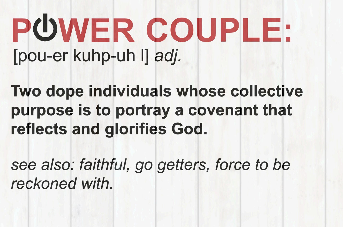 Power Couple Defined Svg, Png - Etsy