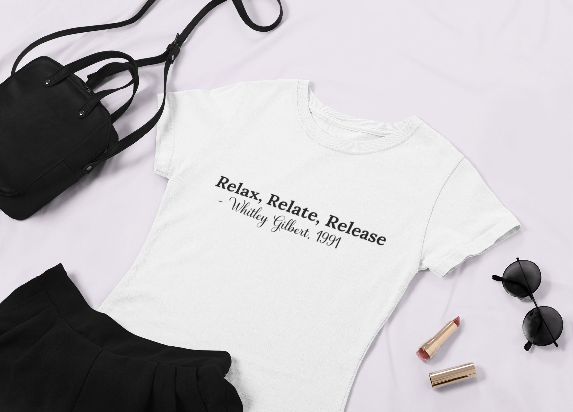 Relax, Relate, Release SVG, PNG Mockup - Etsy