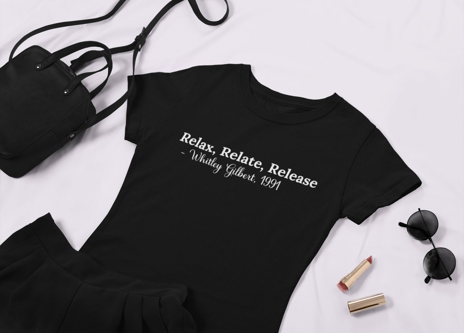 Relax, Relate, Release SVG, PNG Mockup - Etsy