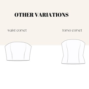 Corset Dress Sewing Pattern, Hourglass Shape Corset, Wedding & Party ...