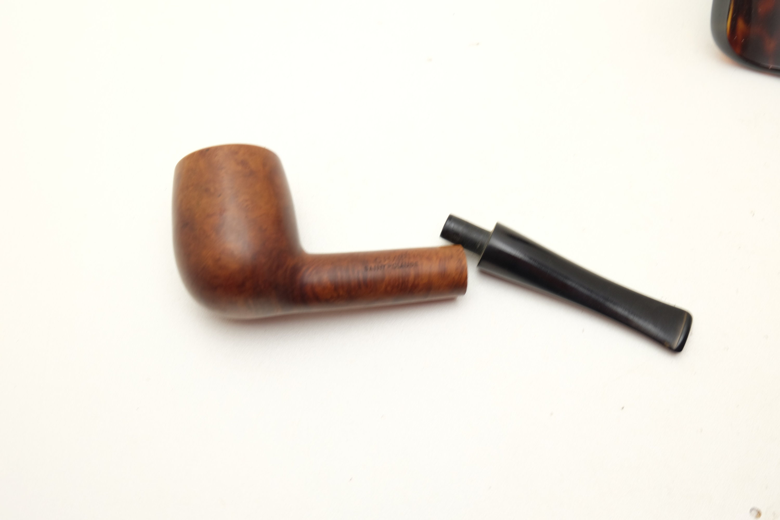 Beautiful Vintage Tobacco Smoking Pipe Chap Saint Claude Prepared for ...