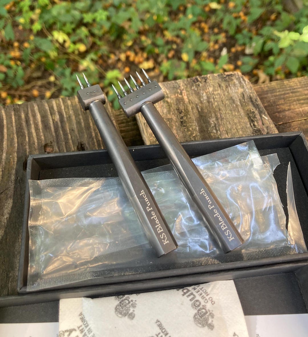 KS Blade Punch Round Dent black Spacing: 4 Mm 2 and 6 Tooth for ...