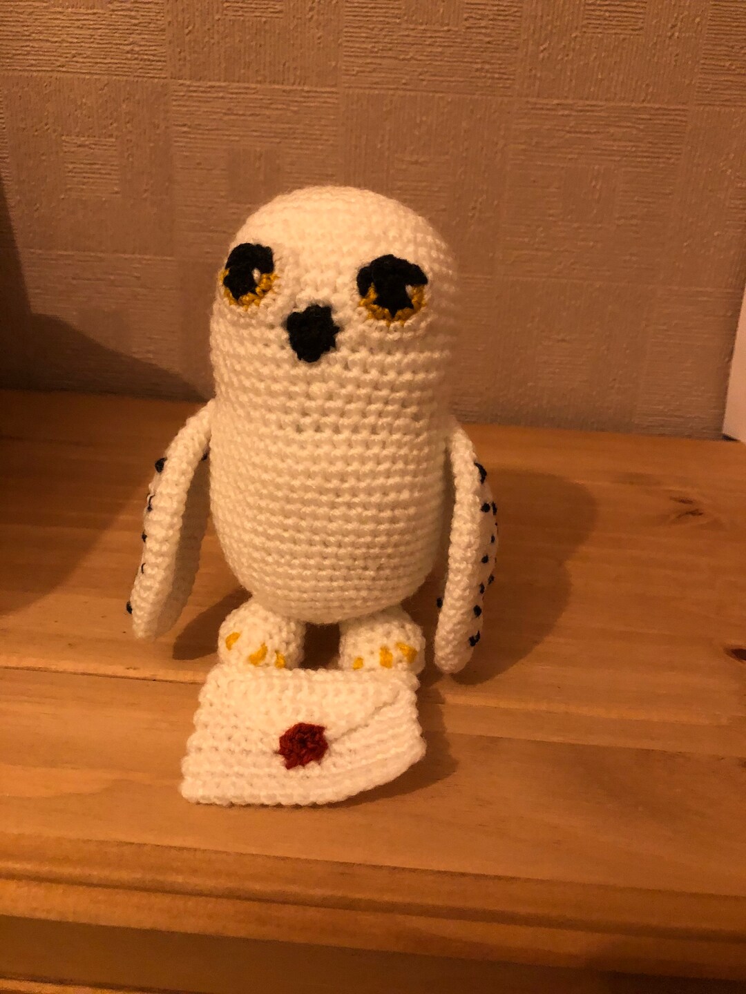 Handmade Crochet Hedwig - Etsy