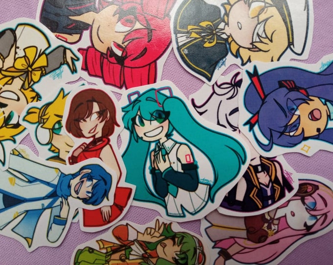 Vocaloid Stickers Vocaloid Stickers - Etsy