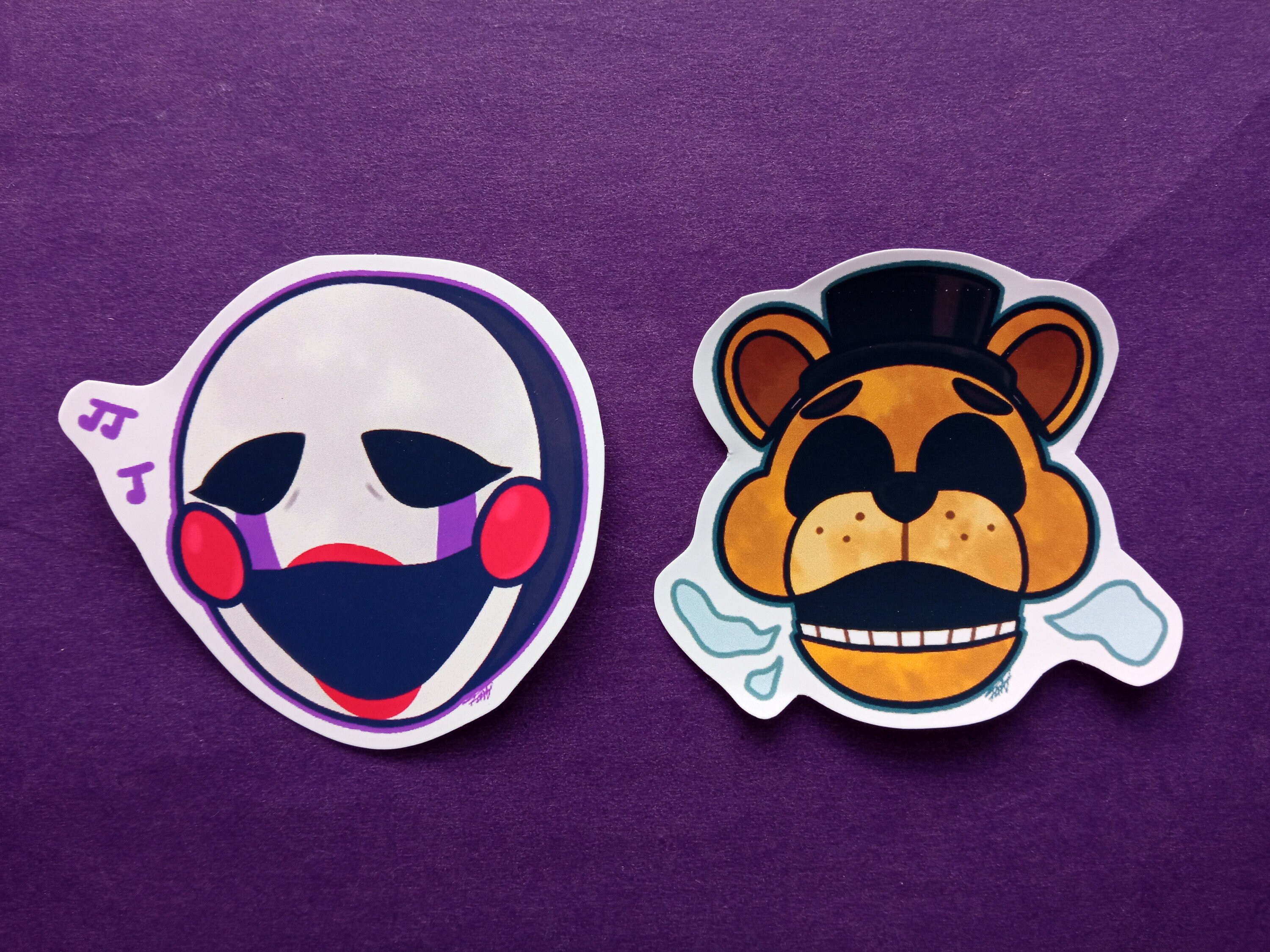 FNAF Stickers Five Nights at Freedy's Stickers FNAF | Etsy