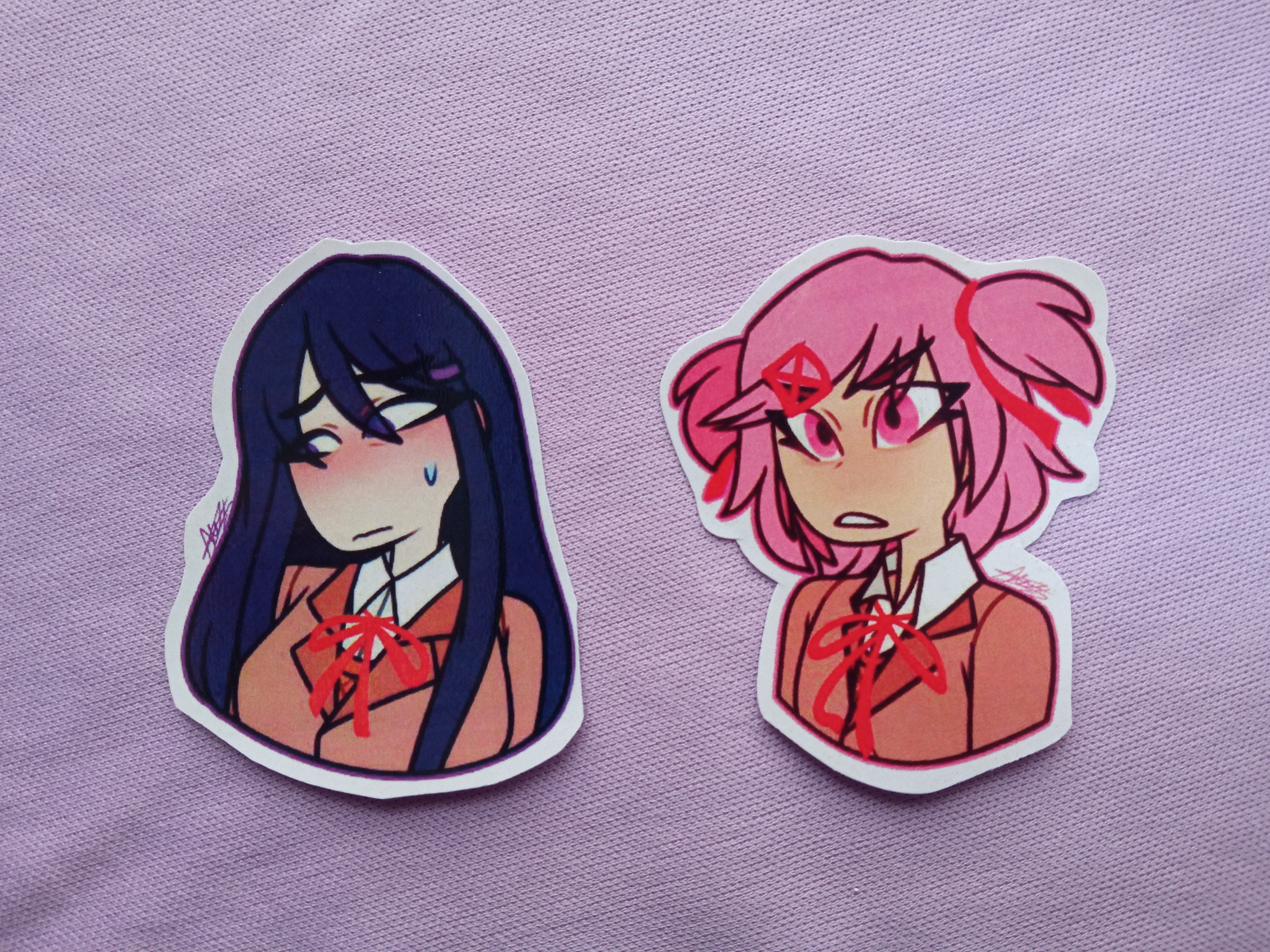 DDLC Stickers Doki Doki Literature Club Stickers - Etsy Canada