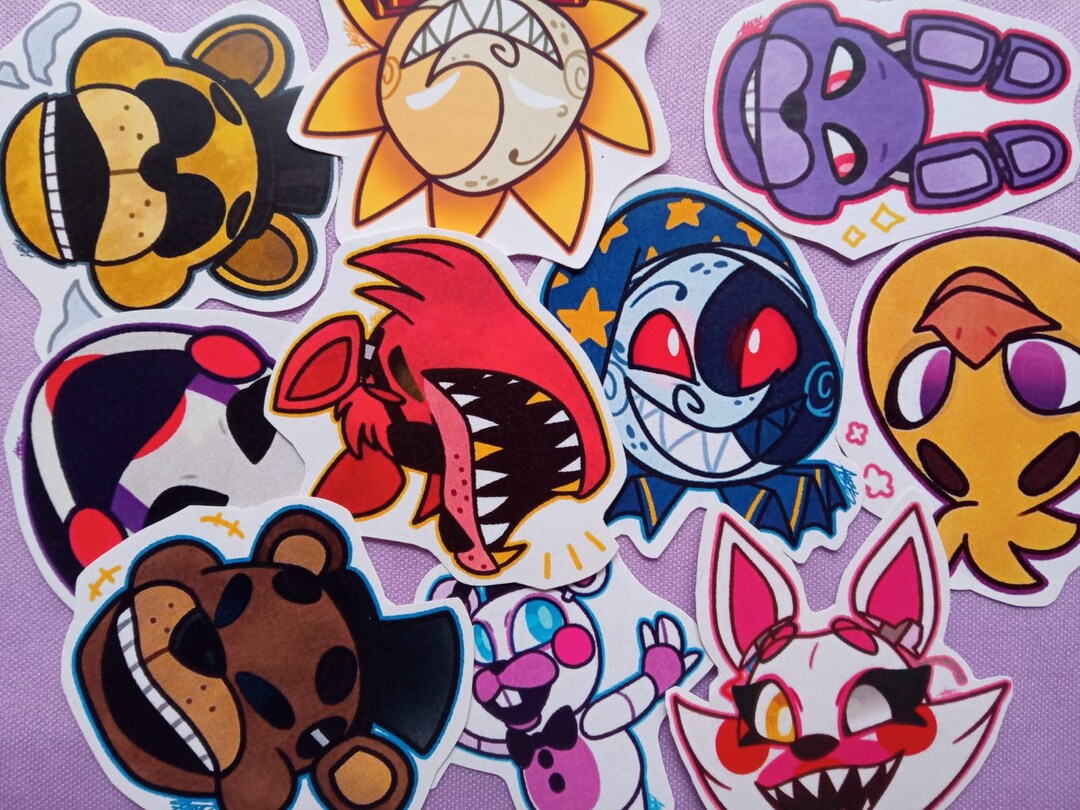 FNAF Stickers || Five Nights at Freedy's Stickers || FNAF || Stickers ...