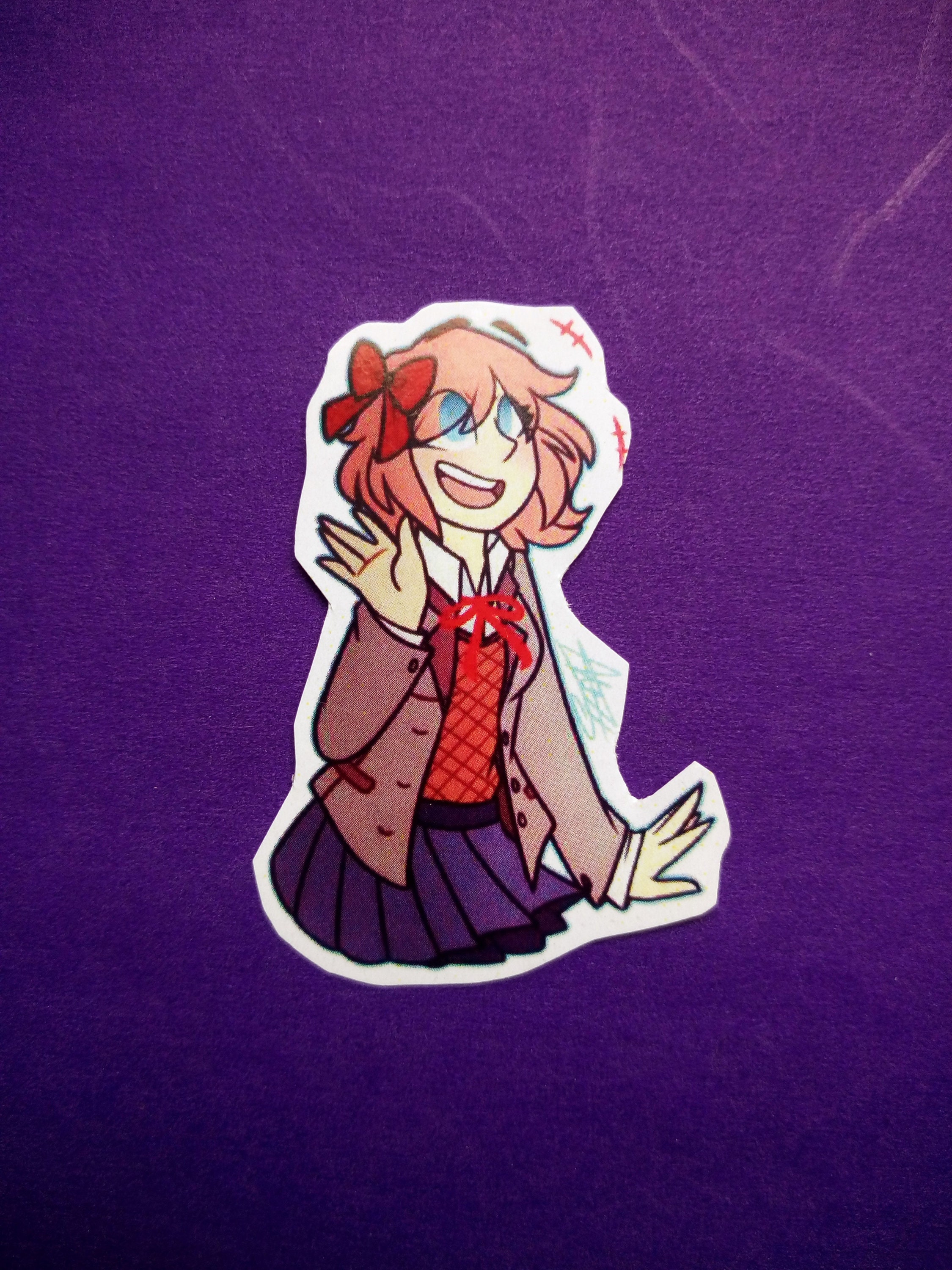 DDLC Stickers Doki Doki Literature Club Stickers | Etsy