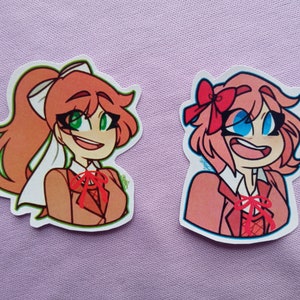 LAST CHANCE DDLC Stickers Doki Doki Literature Club Stickers - Etsy