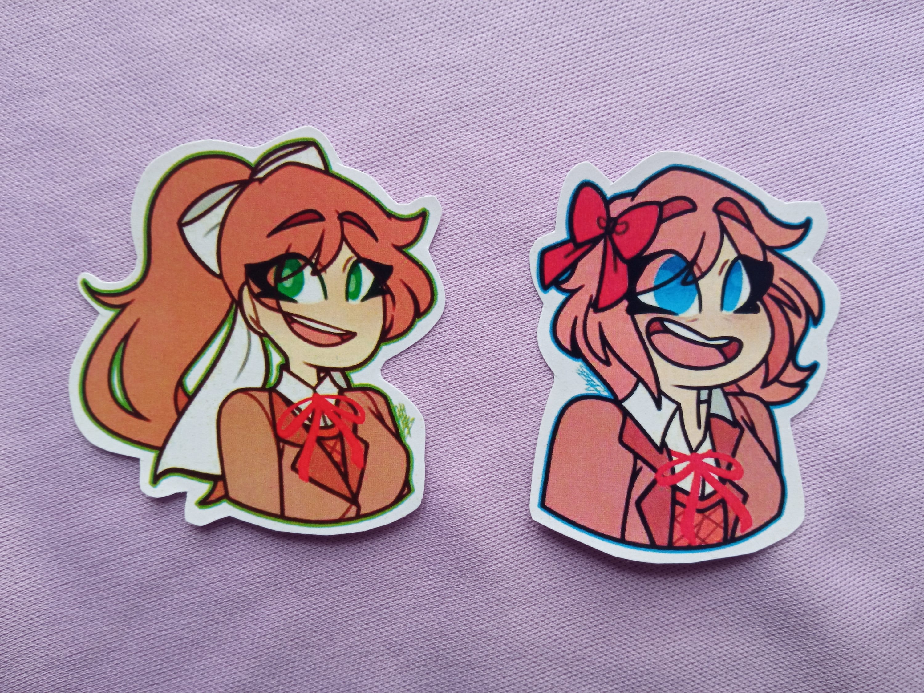 DDLC Stickers Doki Doki Literature Club Stickers - Etsy Canada