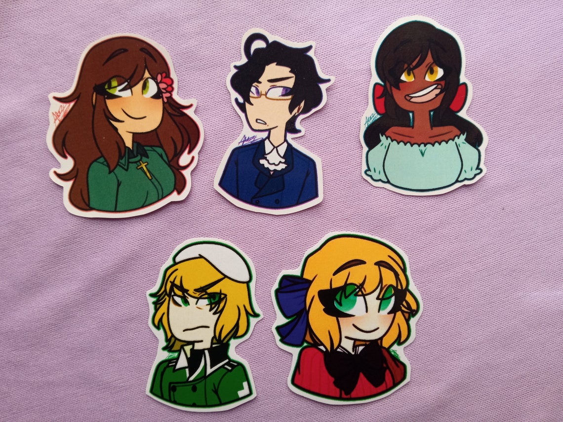 Hetalia Stickers Hetalia APH APH Stickers Stickers - Etsy