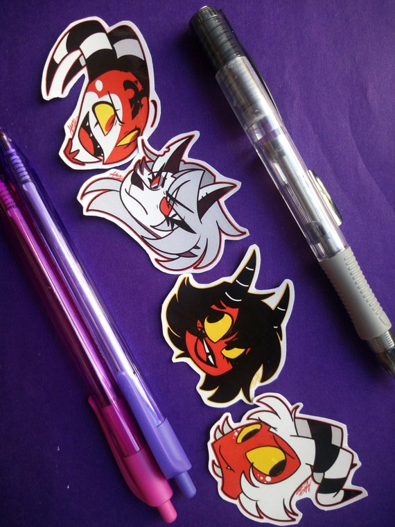 Helluva Boss stickers Helluva Boss Stickers | Etsy México