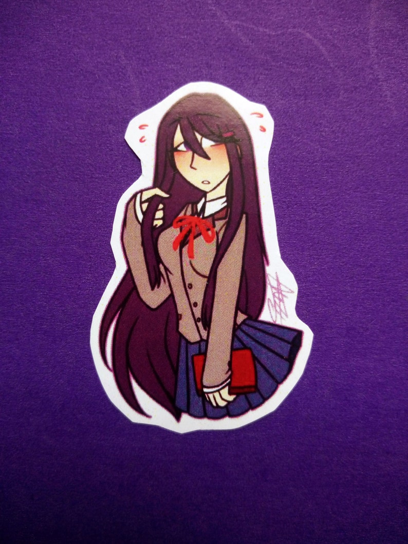 DDLC Stickers Doki Doki Literature Club Stickers - Etsy