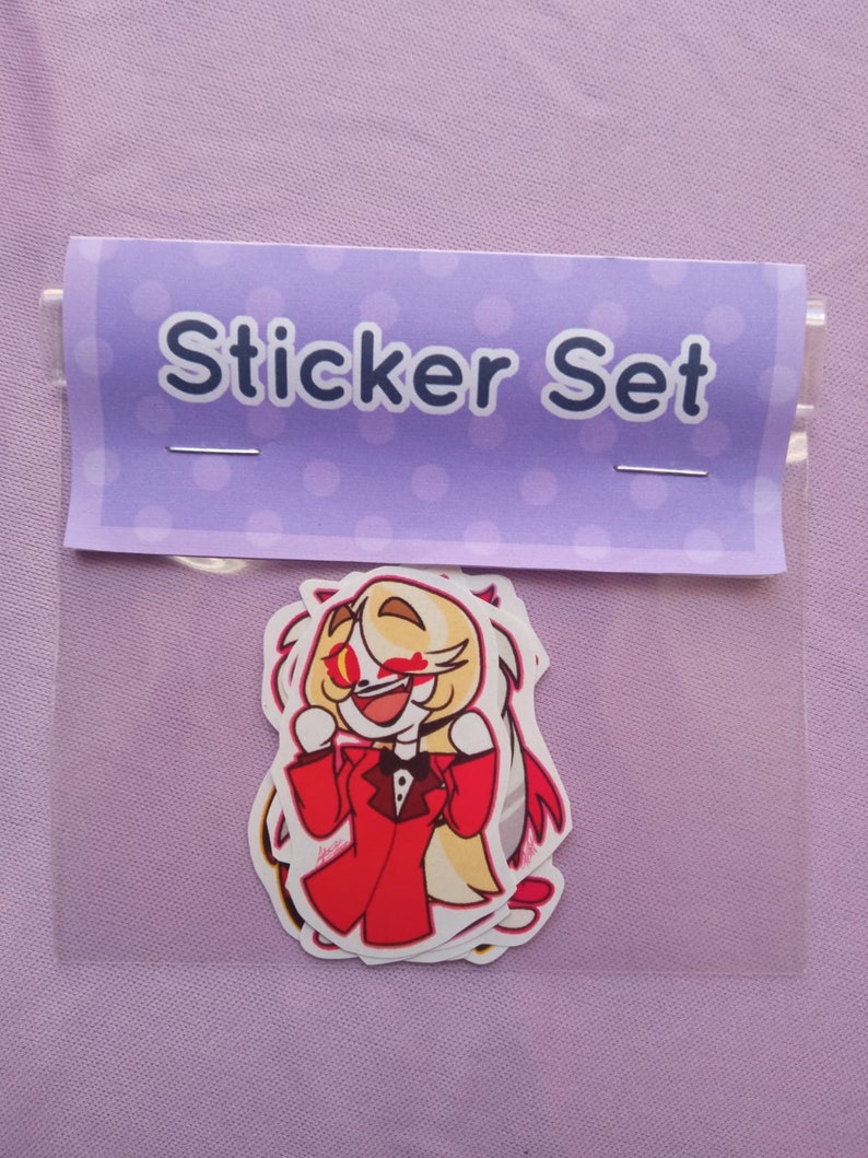 Hazbin Hotel Stickers Hazbin Hotel Stickers - Etsy