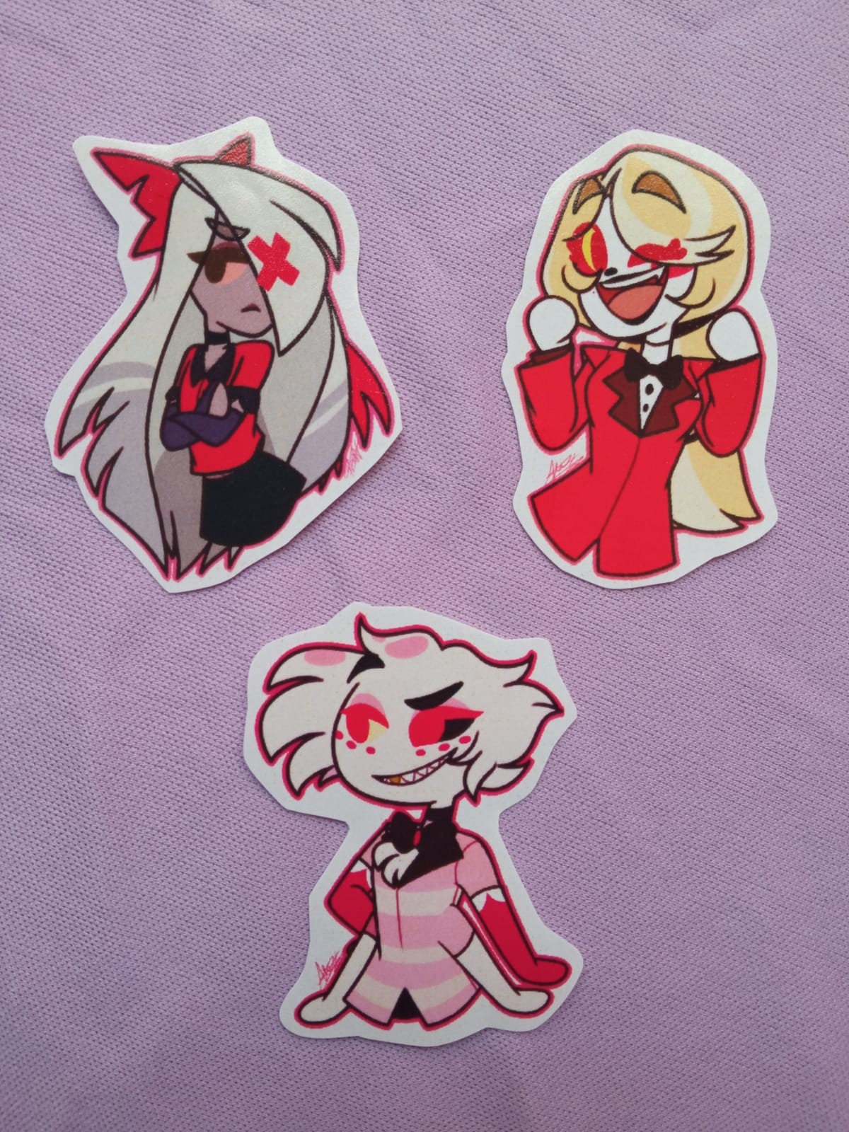 Hazbin Hotel Stickers Hazbin Hotel Stickers - Etsy