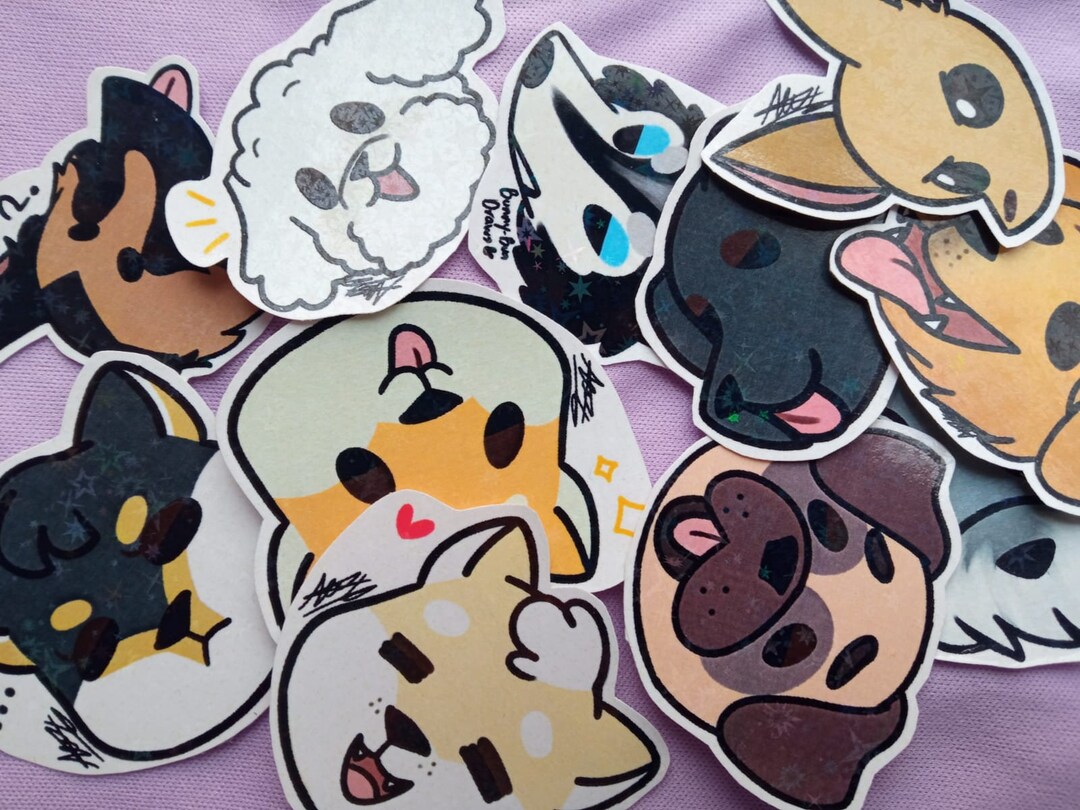 Little Dogs Stickers || Stickers || Cute Stickers || Dog Stickers - Etsy