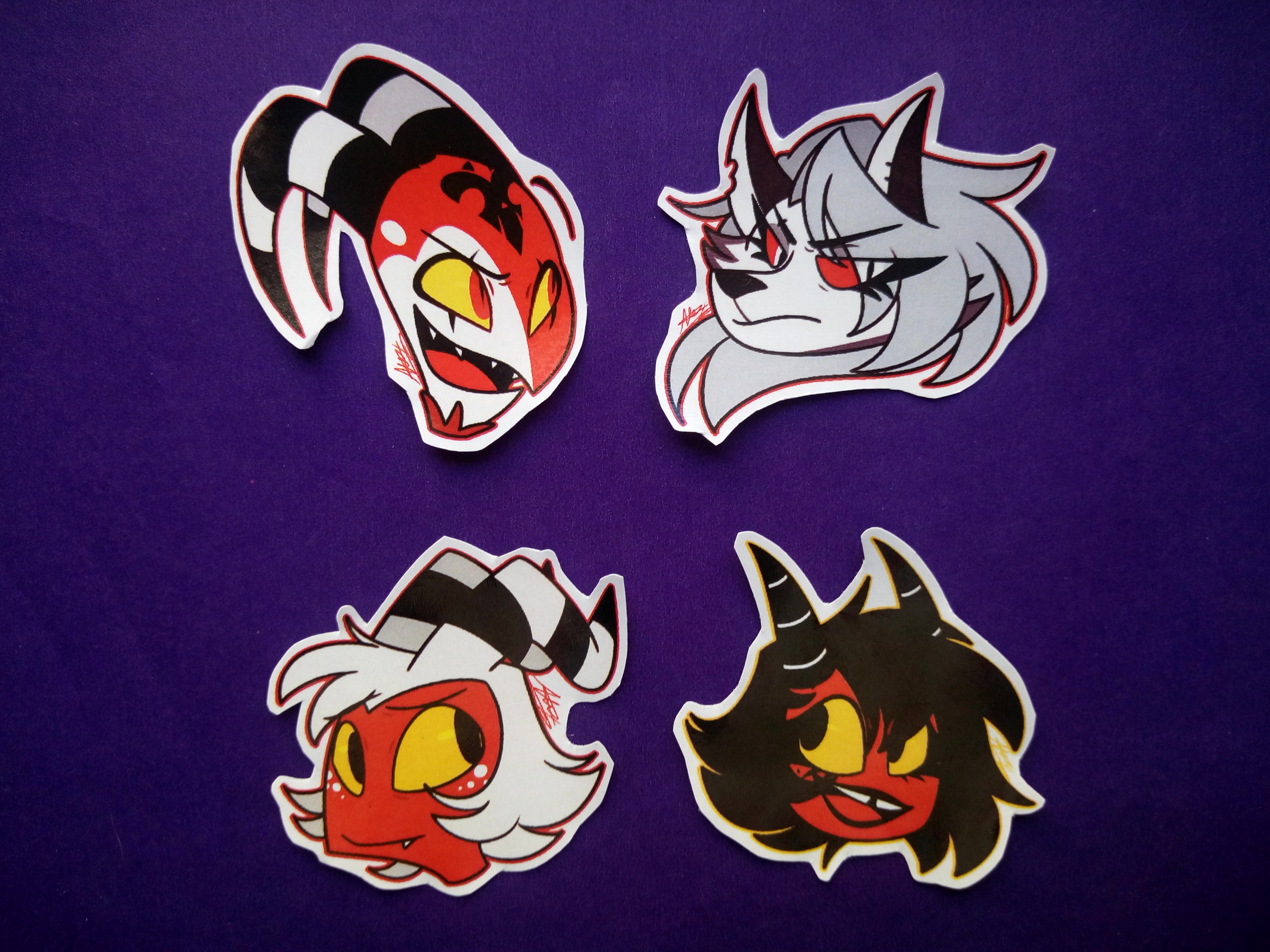 Helluva Boss stickers Helluva Boss Stickers | Etsy México