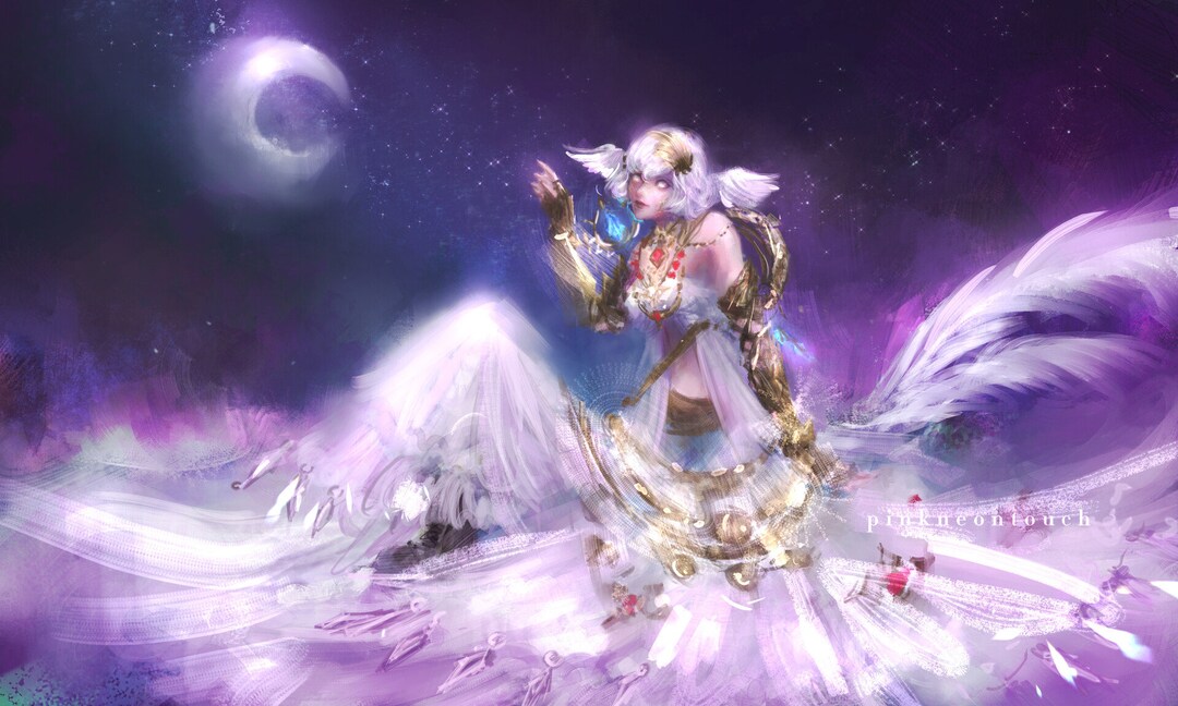 Fantasy Character Portrait FFXIV FF14 Custom Art - Etsy UK