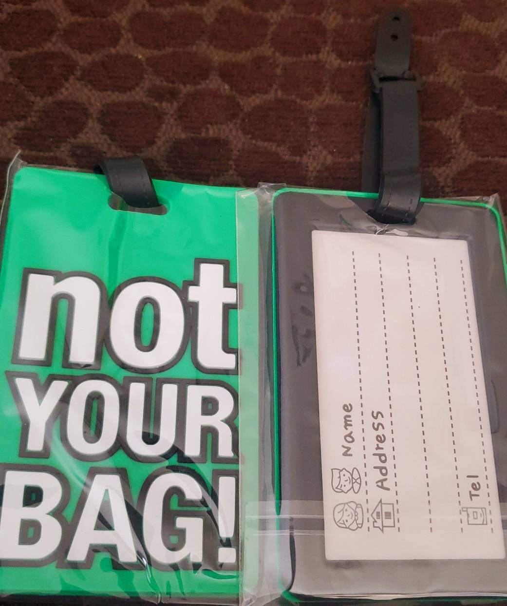 Not Your Bag Luggage Tags. Carry-on Luggage Tag. Travel Gifts. - Etsy