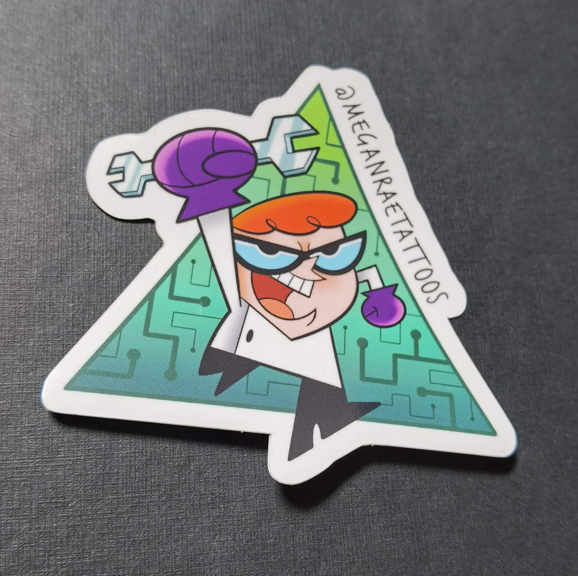 Dexter's Laboratory Sticker Set | Etsy Australia