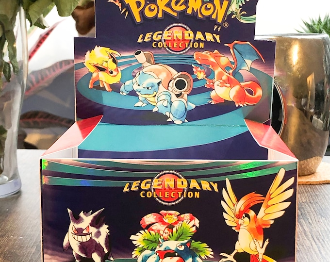 Pokemon Trading Card Legendary Collection (foiled Version) Booster Box ...