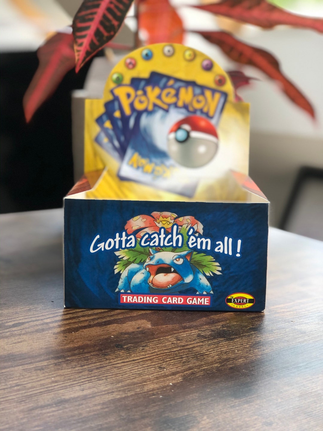 Pokemon Trading Card Shadowless Base Set Booster Box replacement Box ...