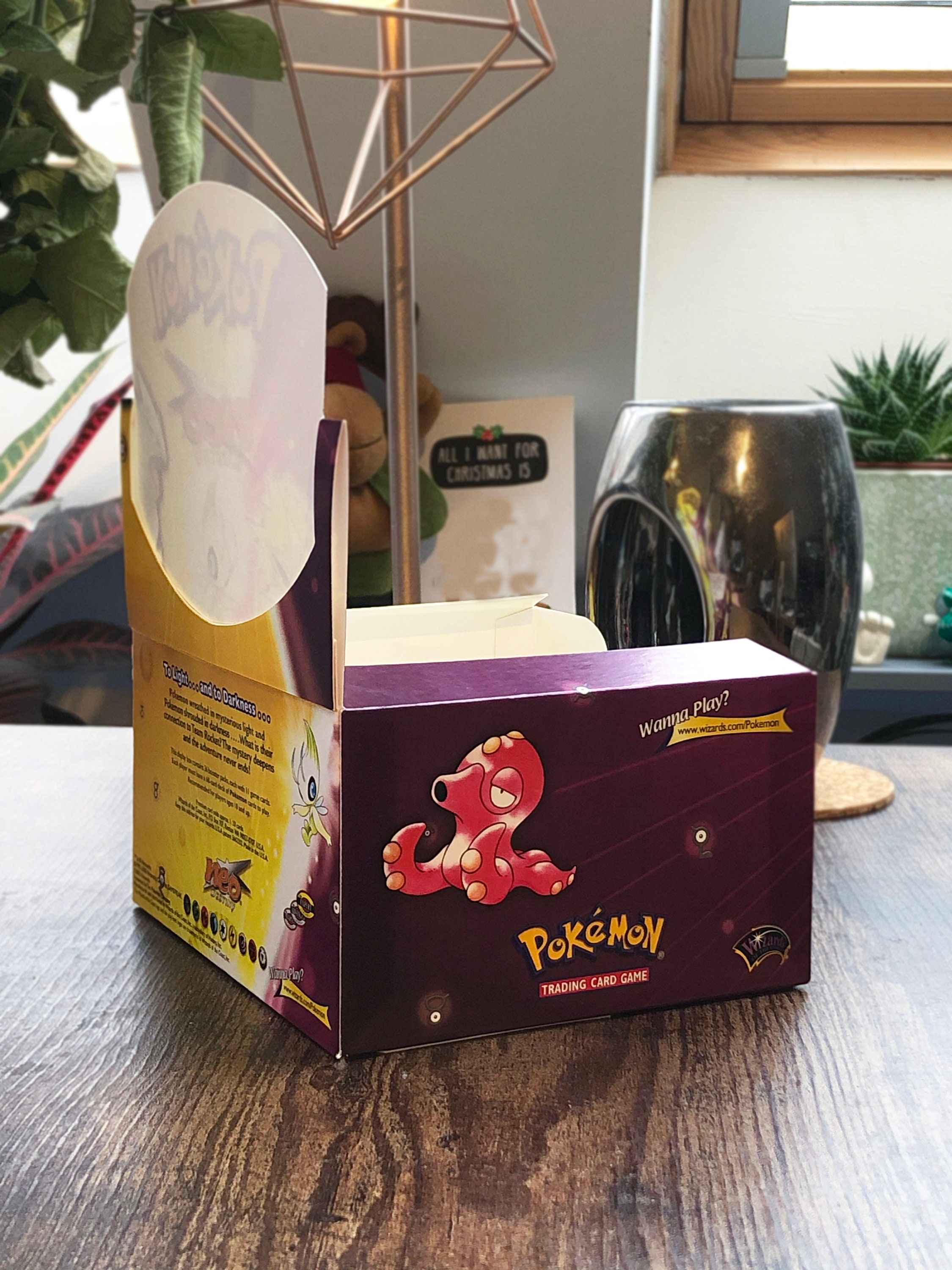 Pokemon Trading Card Neo Destiny Booster Box replacement Box - Etsy ...