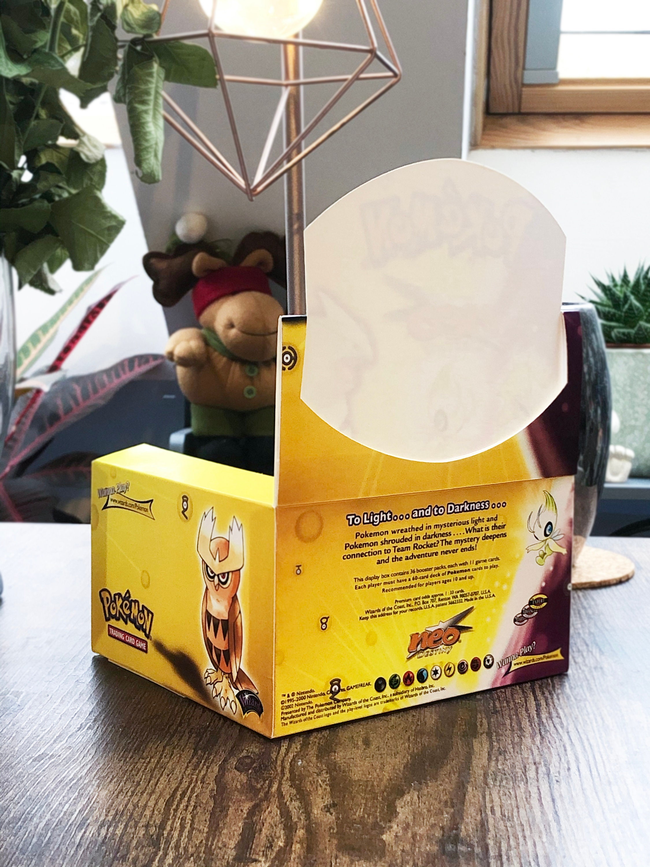 Pokemon Trading Card Neo Destiny Booster Box replacement Box - Etsy ...