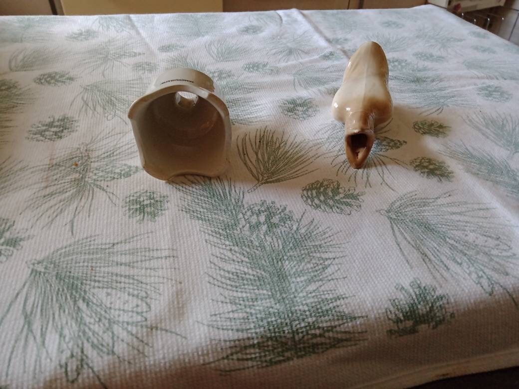 Two Retro Pie Funnel One a Duck Shape Another a Nutbrown Design Great ...