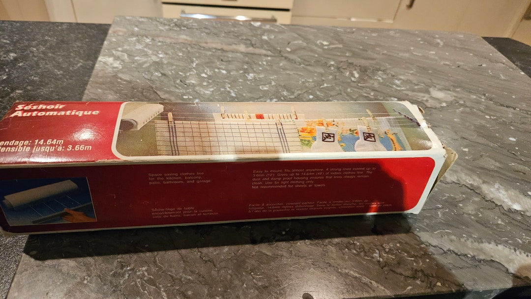 Automatic Washing Line Indoors Garage Shed Space Saver 4 Lines Each ...