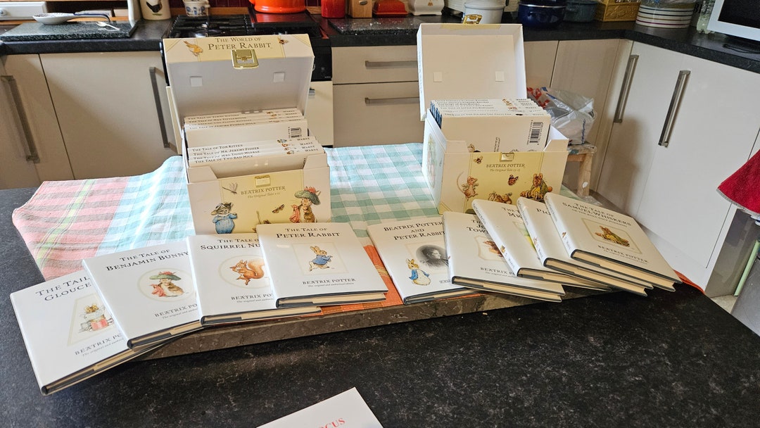 A Collection of Beatrix Potter Stories in Display Boxes 24 Titles ...