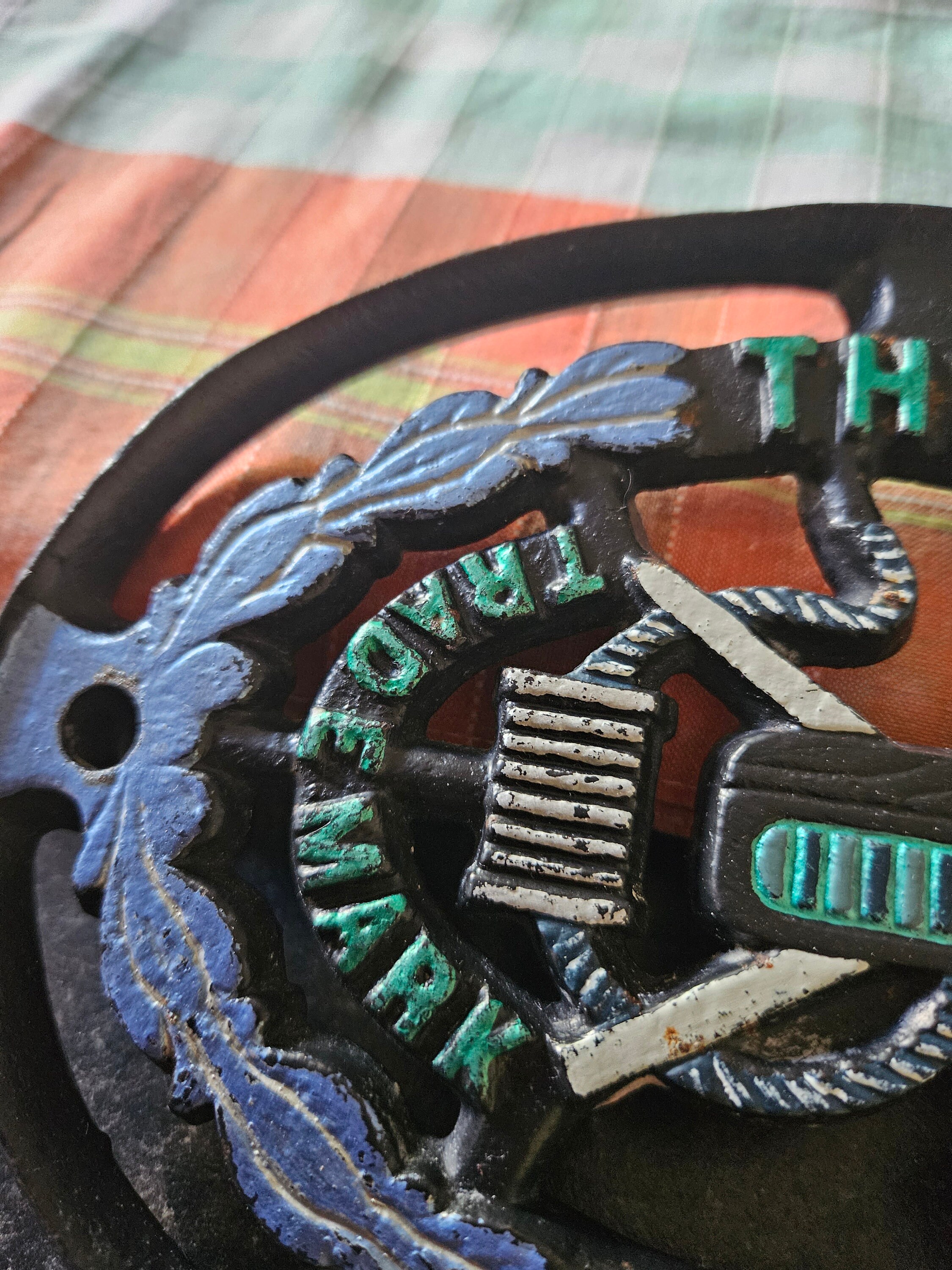 Cast Iron Singer Sewing Machine Design Trivet Teapot Serving - Etsy