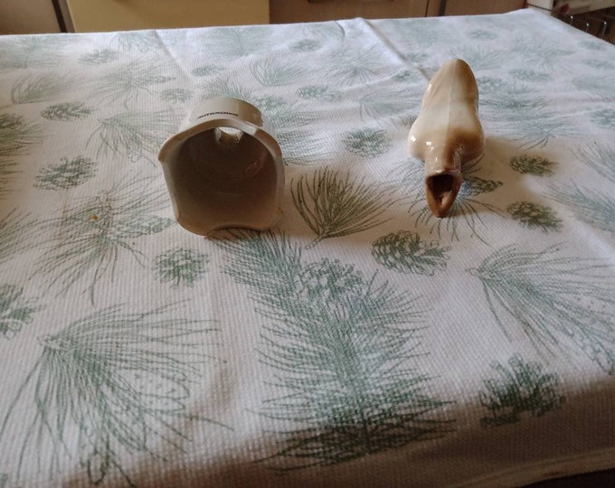 Two Retro Pie Funnel One a Duck Shape Another a Nutbrown Design Great ...