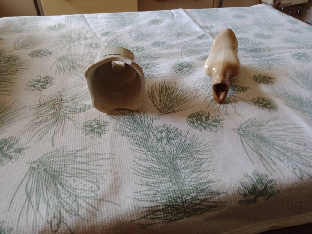 Two Retro Pie Funnel One a Duck Shape Another a Nutbrown Design Great ...