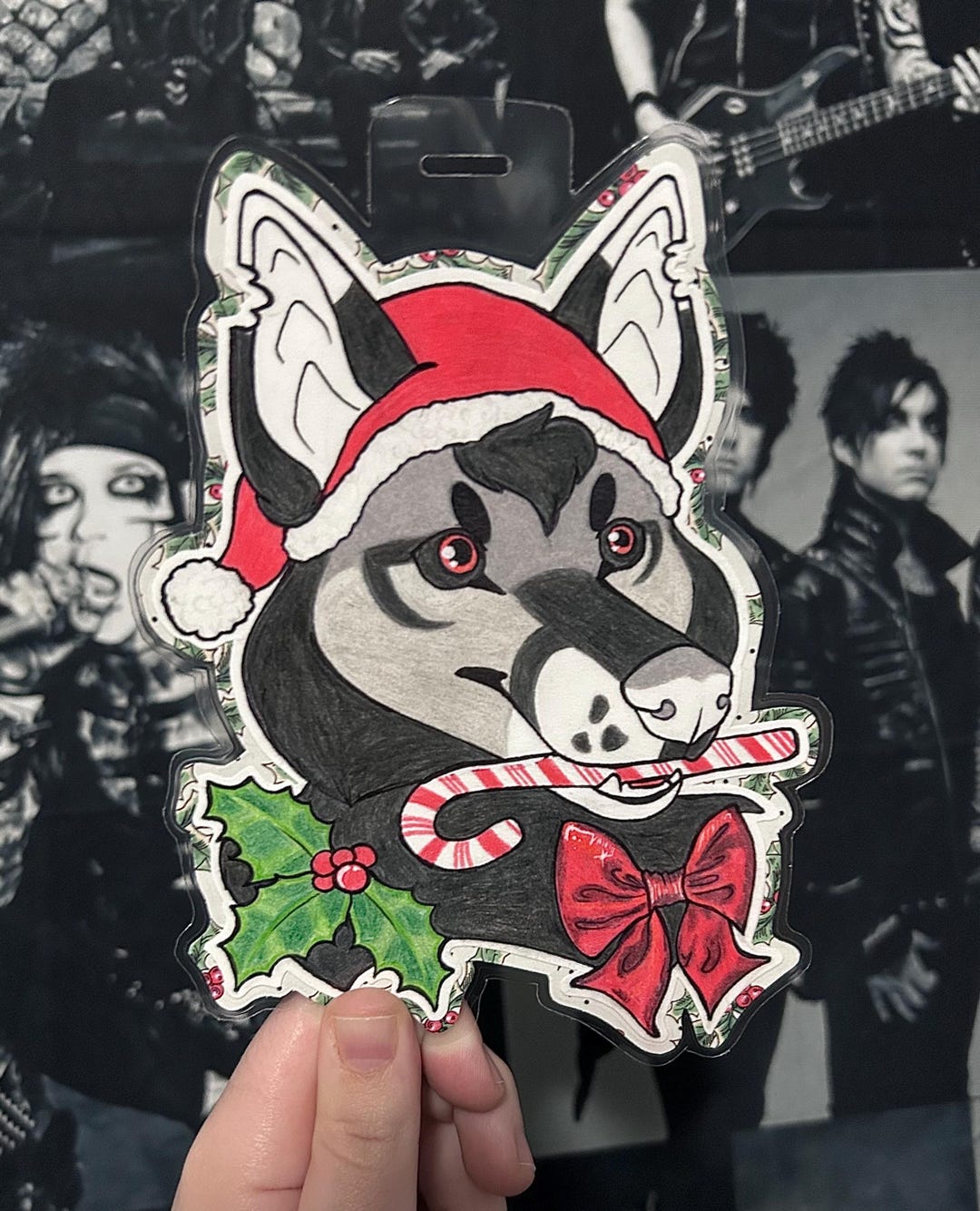YCH Christmas Furry/fursuit/fursona Badges - Etsy