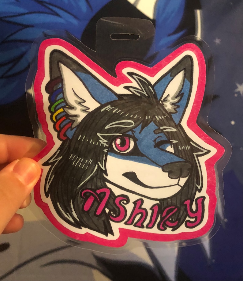 Custom Traditional Furry/fursuit/fursona Headshot Marker - Etsy
