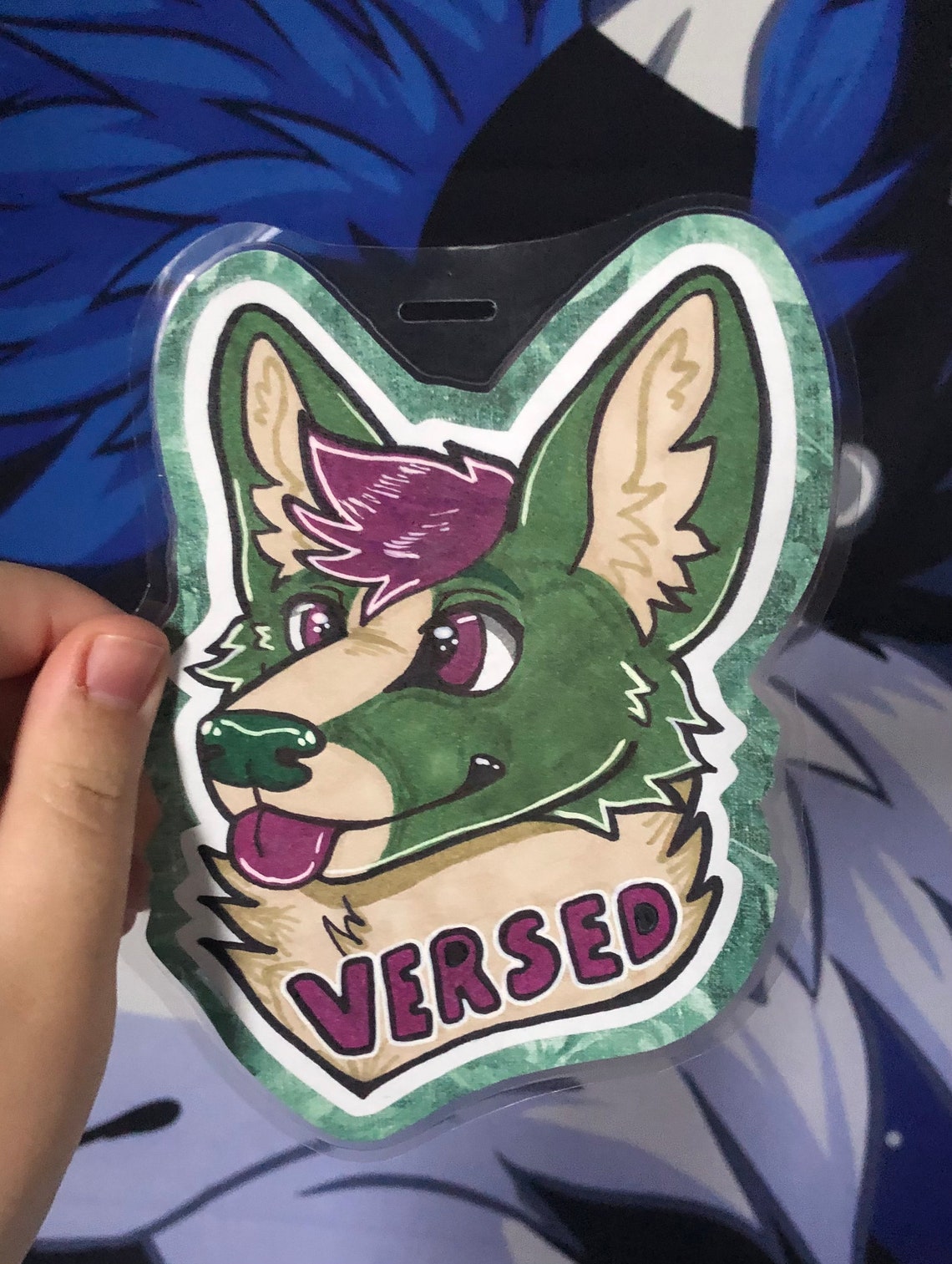 Custom Furry/fursuit/fursona Bust Marker Badges - Etsy