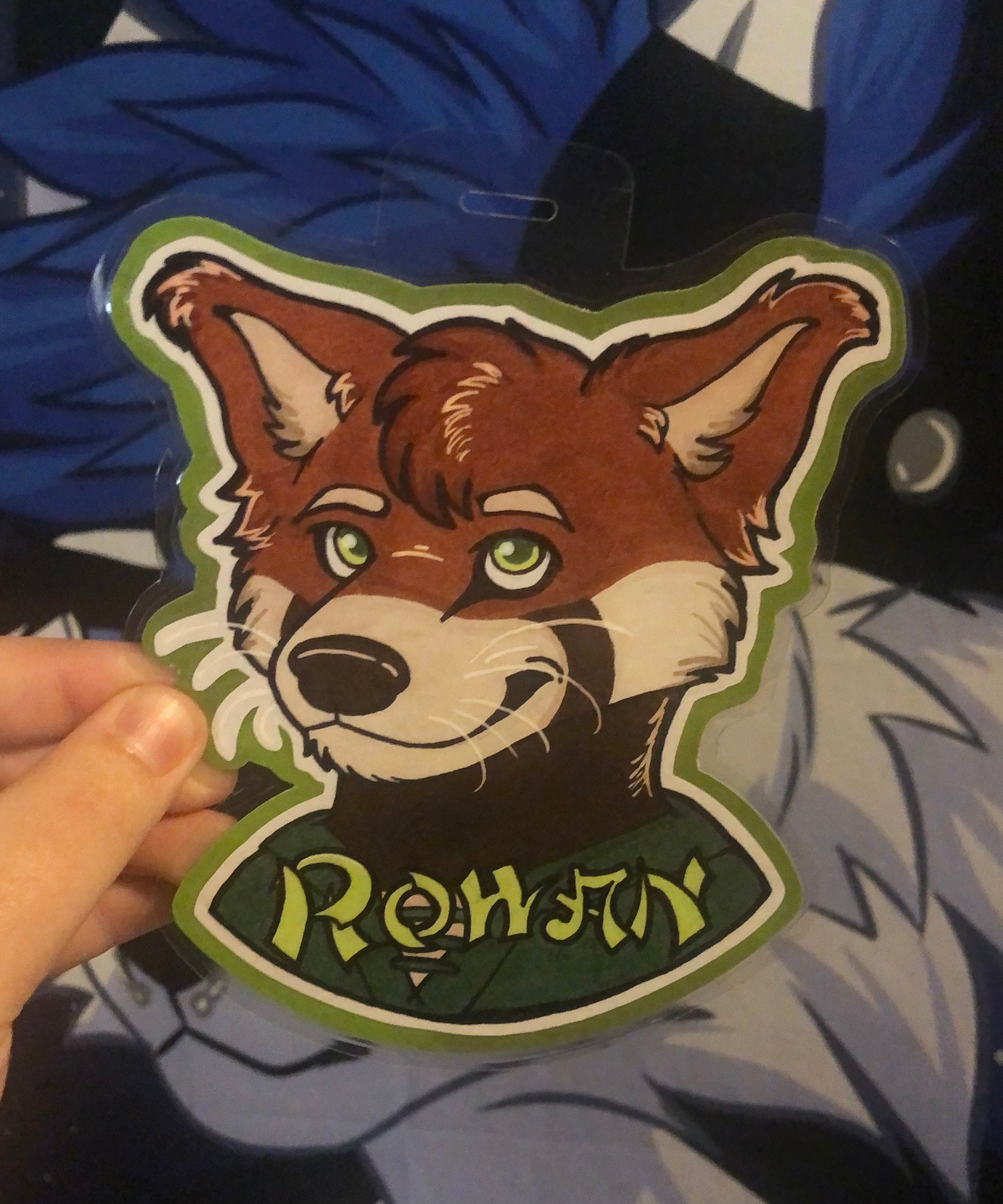 Custom Furry/fursuit/fursona Bust Marker Badges - Etsy