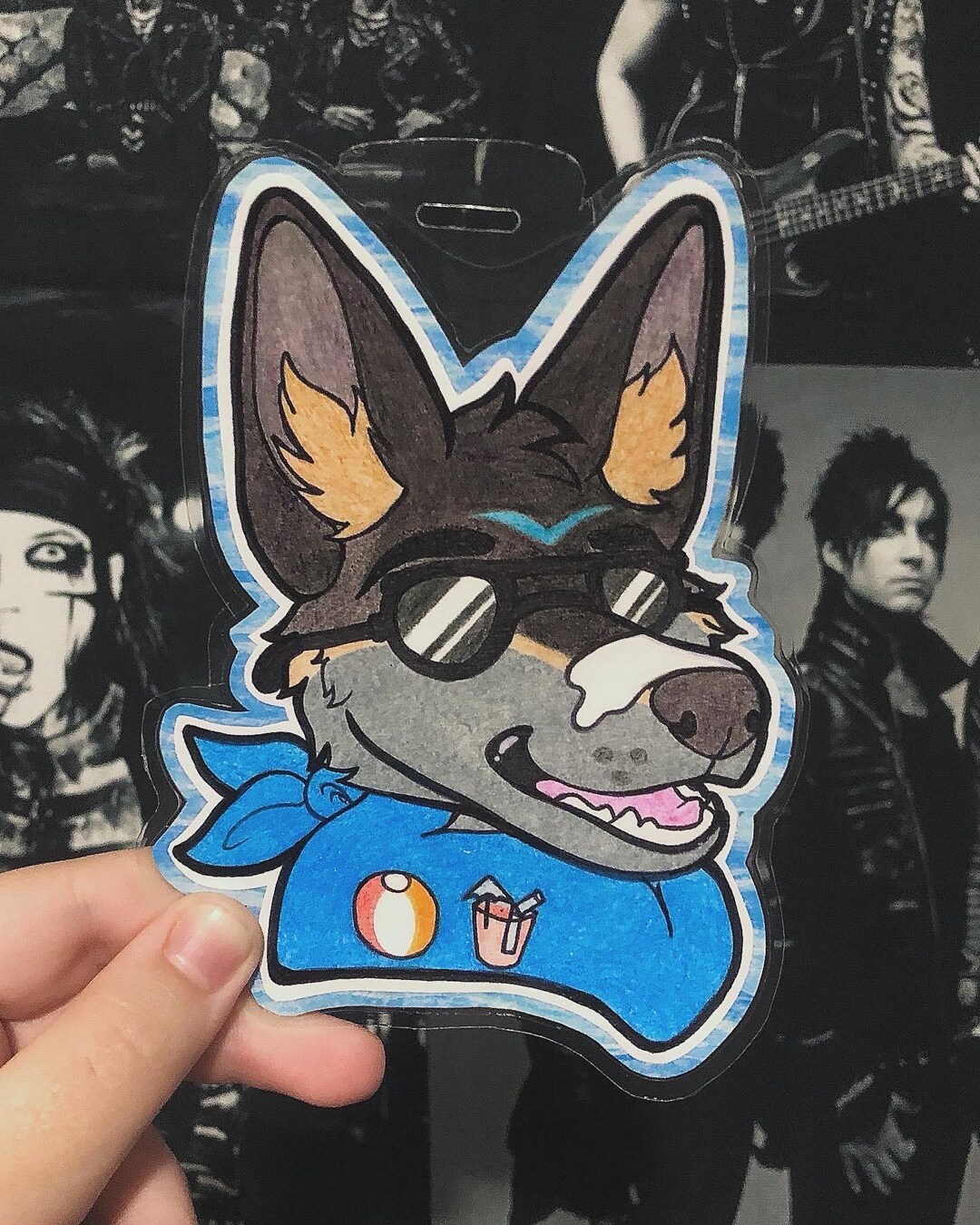 YCH Summer Themed Furry/fursuit/fursona Badges - Etsy