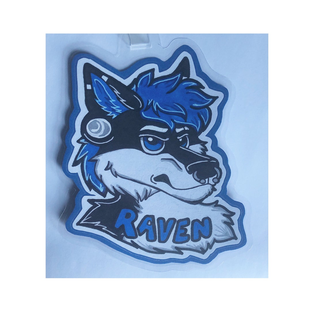 Custom Furry/fursuit/fursona Bust Marker Badges - Etsy