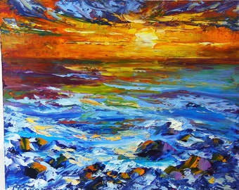 Abstract Marine Art | Etsy