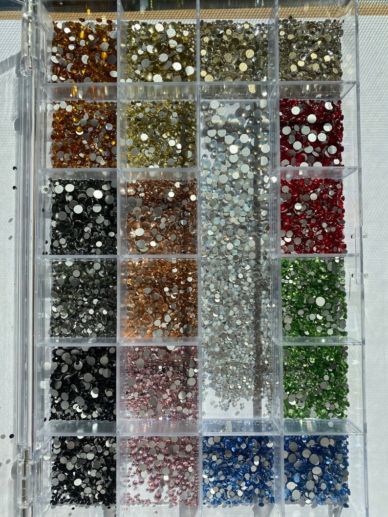 Multiple Colors Rhinestone, 11 Colors, 1880pcs per Color. - Etsy