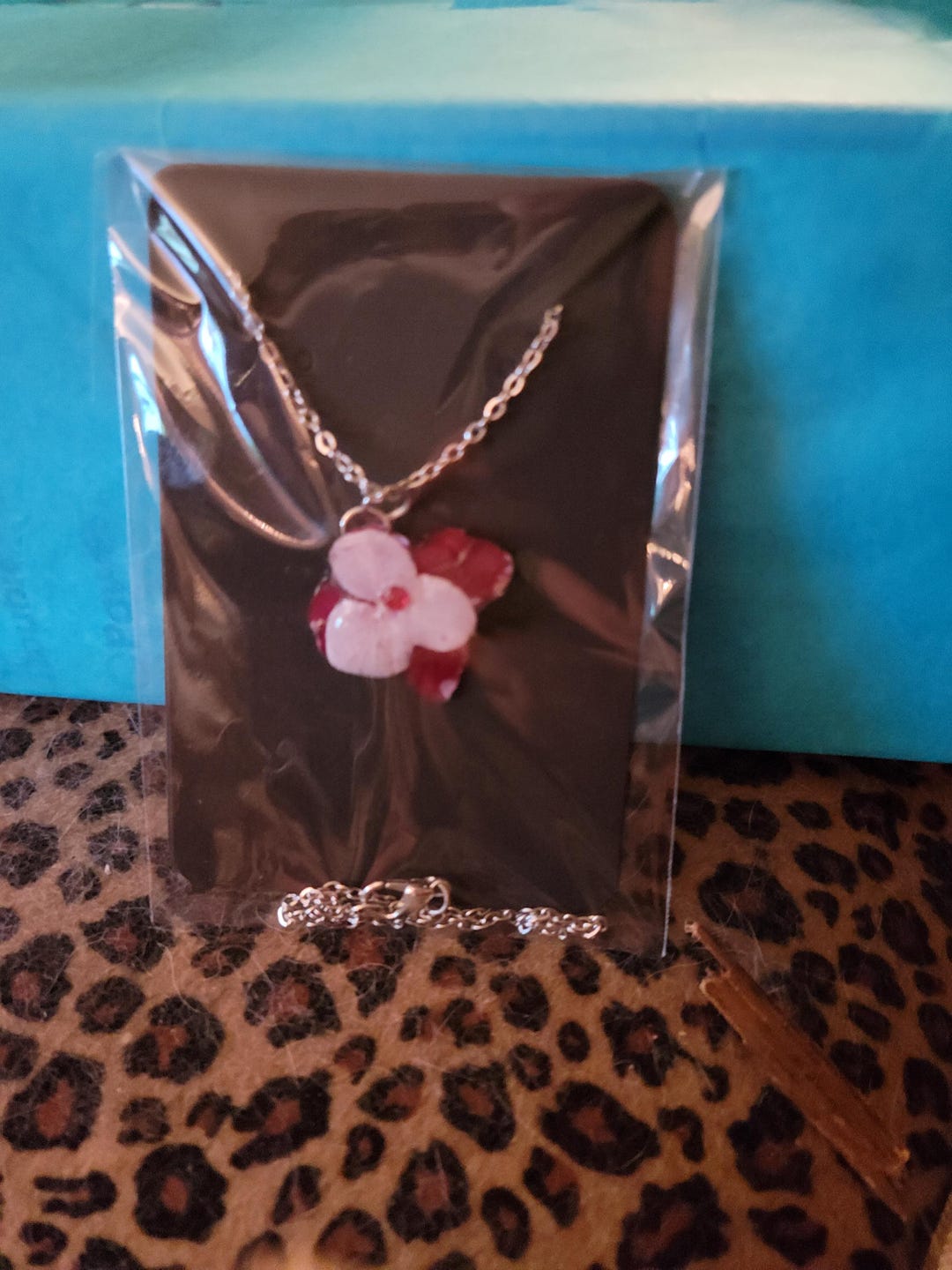 Two Tone Magenta and Pink Real Hydrangea Necklace - Etsy