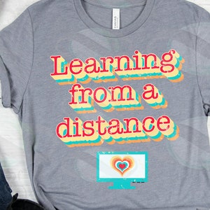 Learning From a Distance Sublimation Png, Back to School Png, Student ...
