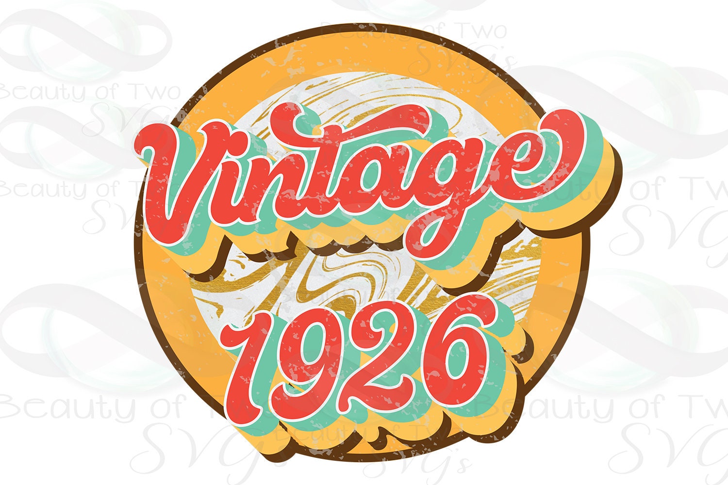 Vintage 1926 Retro Birthday png Sublimation Birthday Vintage | Etsy