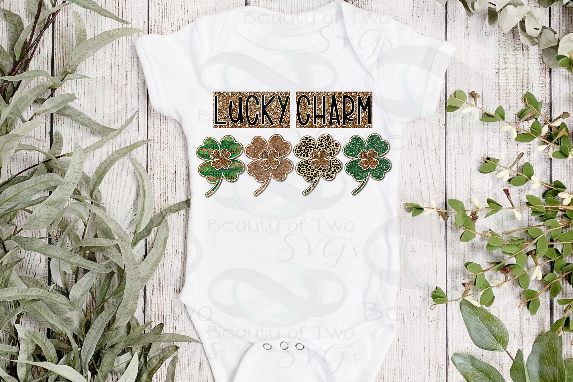 St Patricks Day Lucky Charm Clovers png Sublimation St | Etsy