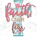 Christian Faith Over Fear Sublimation Png Bible Sublimation | Etsy