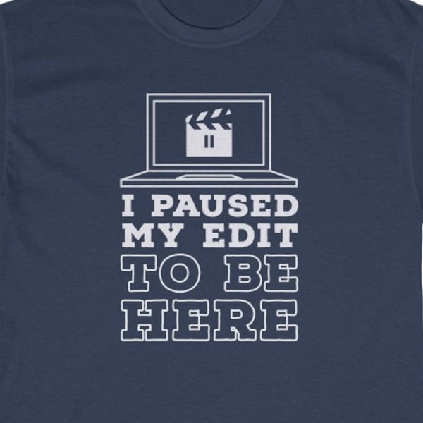 Video Editor Shirt - Etsy