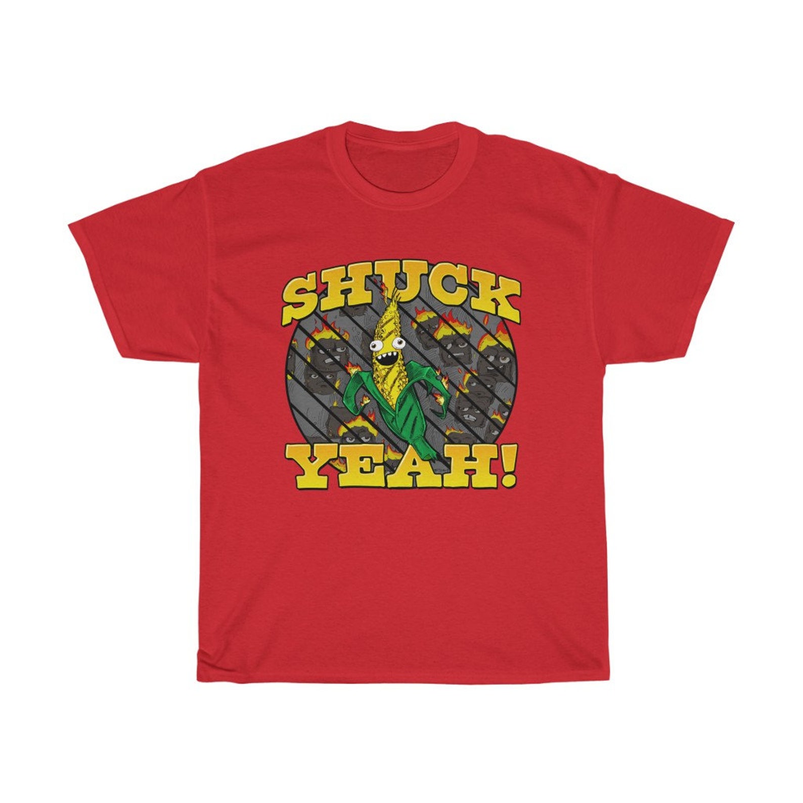 Shuck Yeah - Corny Shirt, Funny Food, Teenager Gift, Farmer Present ...