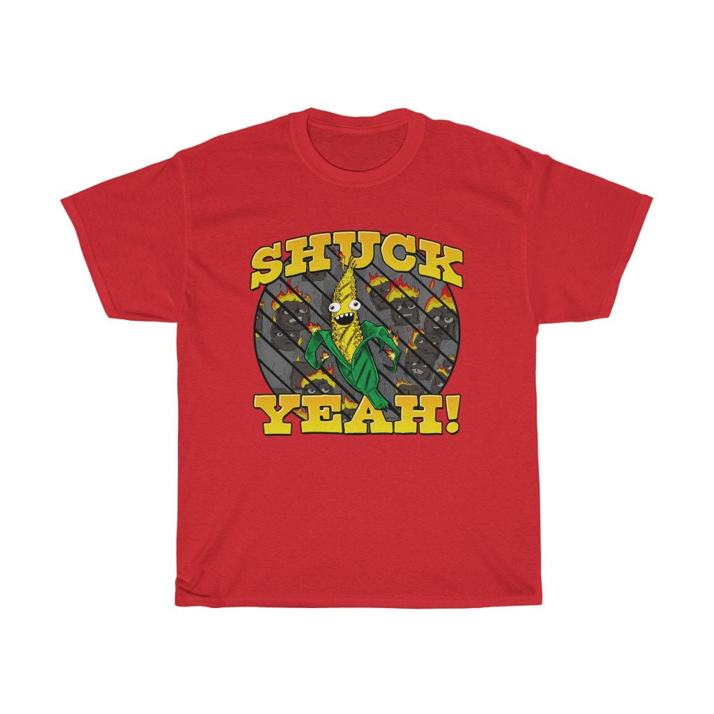 Shuck Yeah Corny Shirt, Funny Food, Teenager Gift, Farmer Present ...